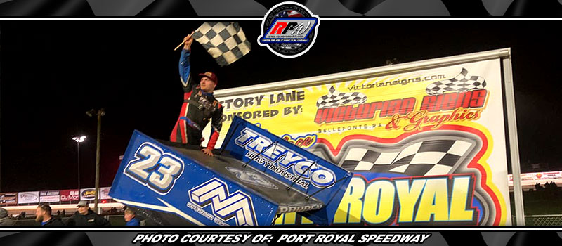 Devon Borden Takes 410 Sprint Car A-Main Victory Saturday At Port Royal ...