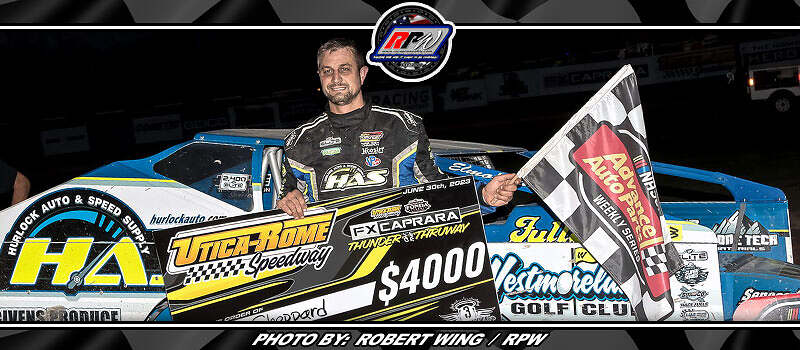 Matt Sheppard Takes Round Three Of Thunder On The Thruway Series Friday ...