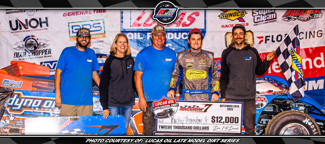 Thornton Was Best Again In Lucas Oil Late Model Dirt Series Stop At ...