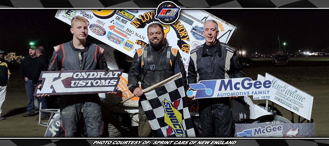 Jake Williams Thrills Maine Fans With Sprint Cars Of New England Win At ...