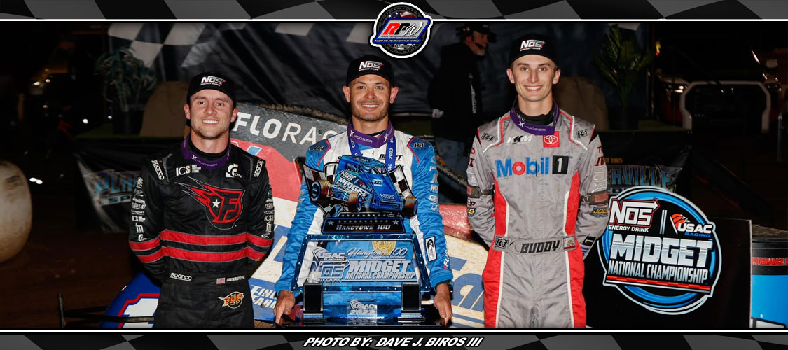 Kyle Larson Takes Night One Of USAC Midget Hangtown 100 Friday At ...