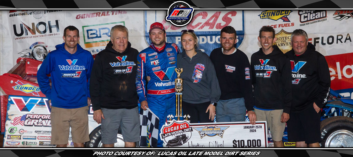 Hudson O’Neal & Rocket1 Races To Win In Lucas Oil Late Model Dirt ...