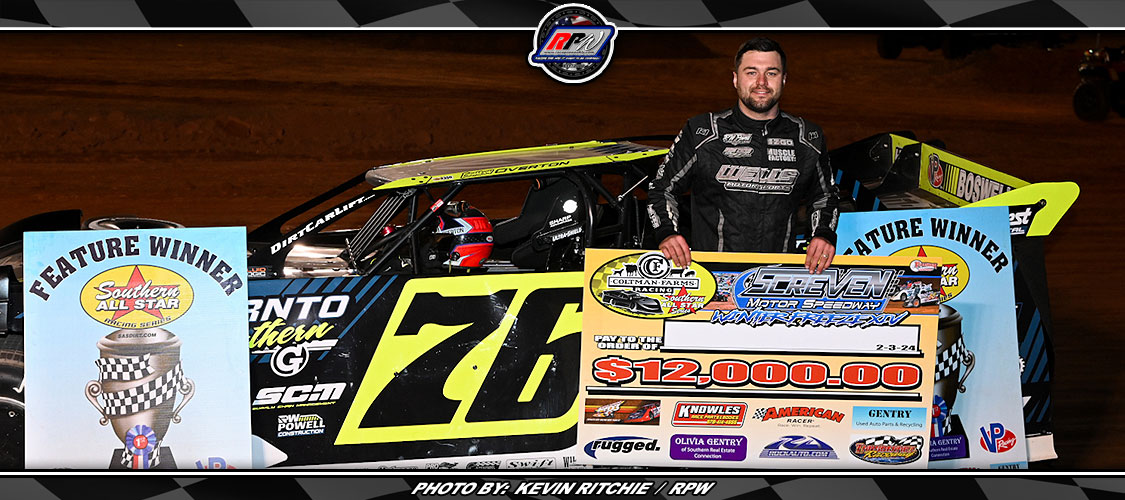 Brandon Overton Takes Winter Freeze Southern All Star Series Finale At ...