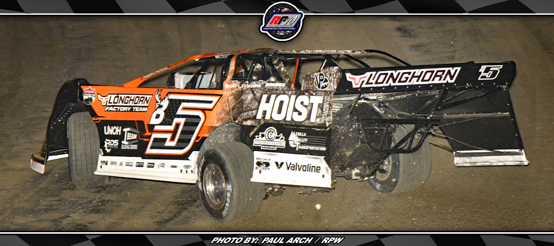 Brandon Sheppard Wins Monday’s Make-Up Lucas Oil Late Model Dirt Series ...