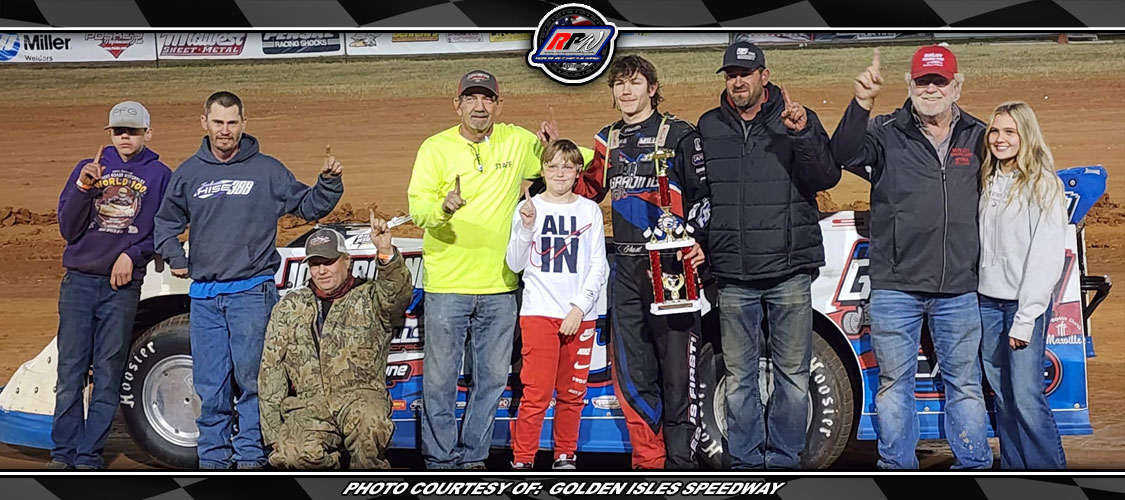 Bubba Roling Takes 604 Late Model Feature Event Win At Golden Isles ...