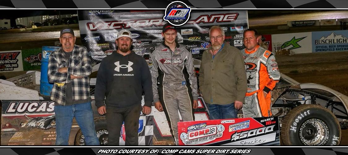 Clayton Stuckey Scores COMP Camps Super Dirt Series Win At Springfield ...