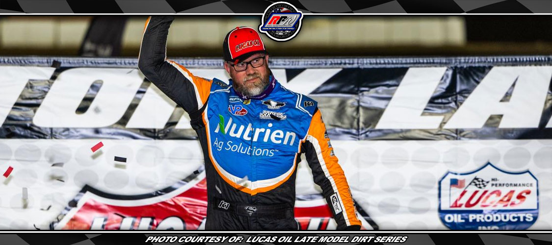 Jonathan Davenport Sweeps Lucas Oil Late Model Dirt Series Action ...