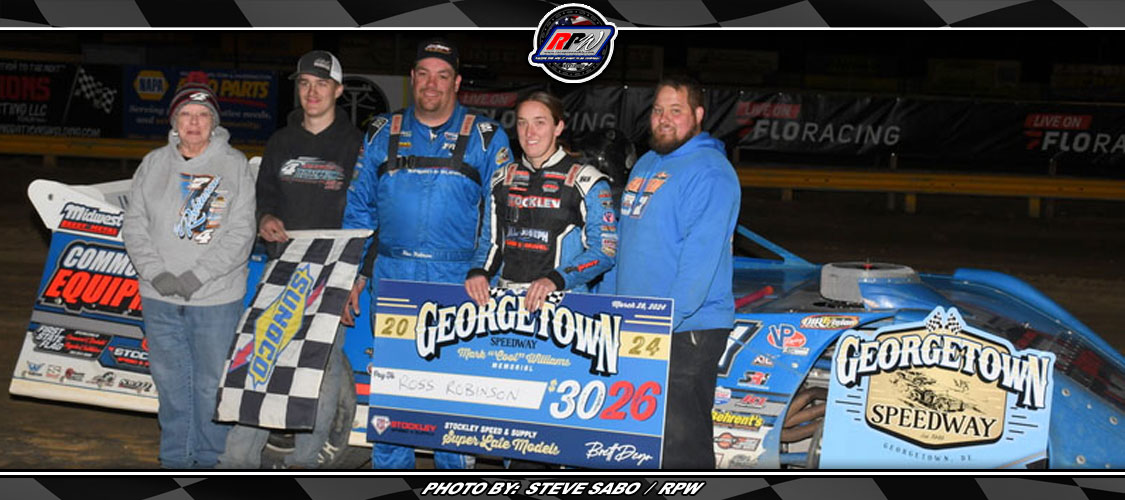 Ross Robinson Wins Mark ‘Coot’ Williams Memorial Late Model Main At ...