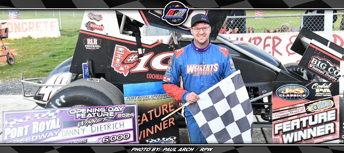 Danny Dietrich Chargers From 11th To Win Opening 410 Race For ’24 At ...