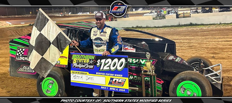 Patrik Daniel Wins Caution-Free 25-Lap Southern States Modified Series ...