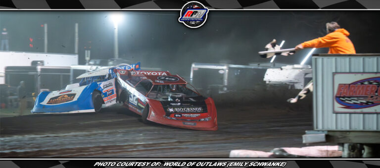 Nick Hoffman Over Bobby Pierce In WoO Late Model Illini 100 Opener ...