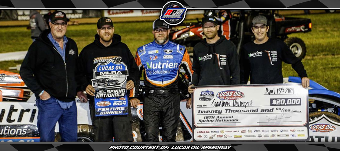 Davenport Wires Field To Complete MLRA Spring Nationals Sweep At Lucas ...