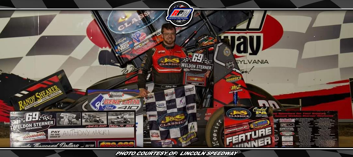 Anthony Macri’s $20K Richer After Winning Weldon Sterner Memorial At ...