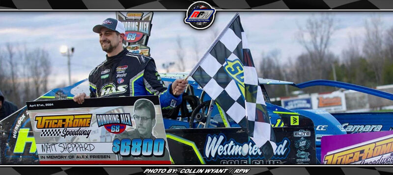 Matt Sheppard Captures Victory In Alex Friesen Memorial Sunday ...