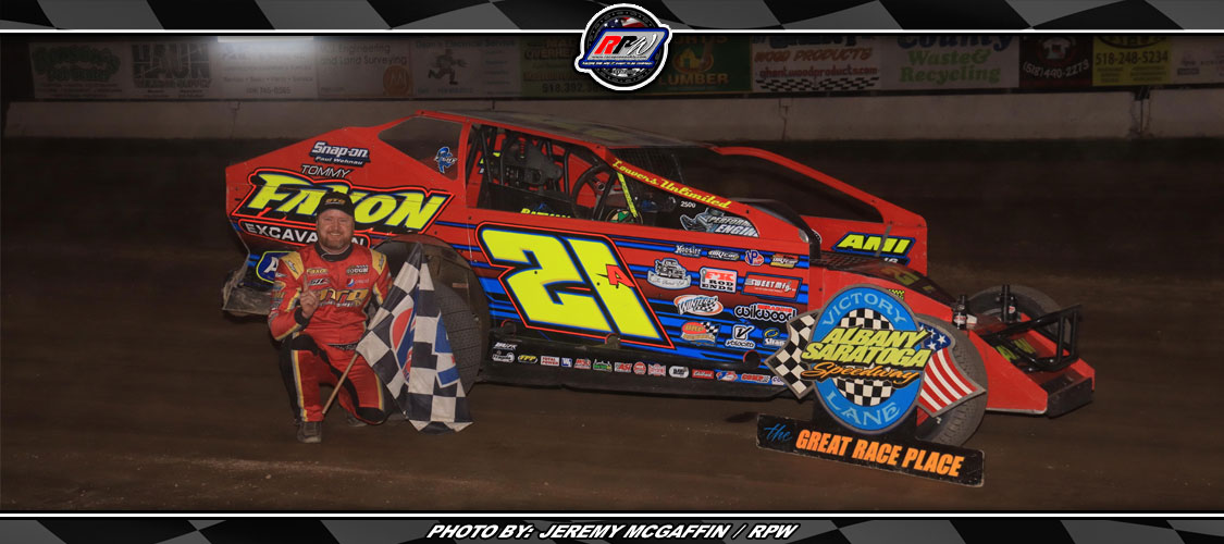 Peter Britten Drives From Deep To Win Modified Feature Friday At Albany ...