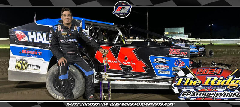 Stewart Friesen Invades Glen Ridge Motorsports Park & Wins DIRTcar 358 ...
