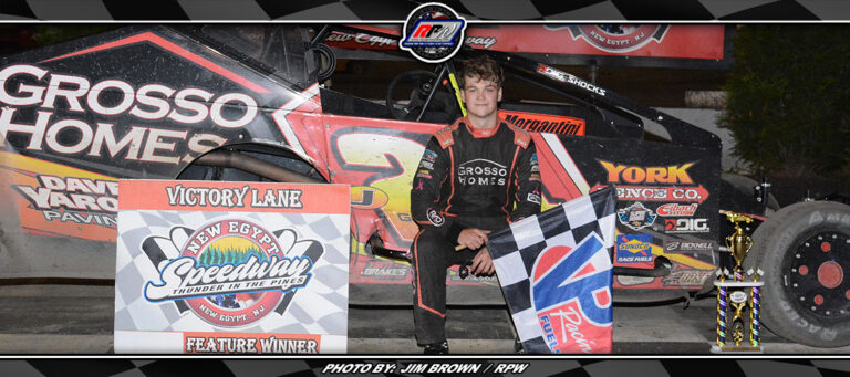 Justin Grosso Wins Modified Feature Saturday Night At New Egypt ...