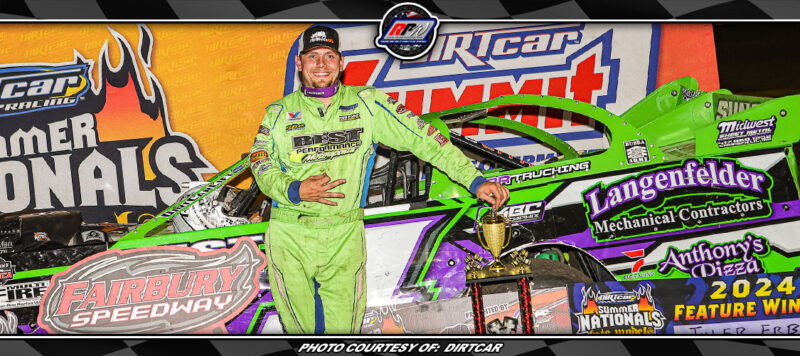 Tyler Erb Wins Fairbury For Third-Straight DIRTcar Summer Nationals ...
