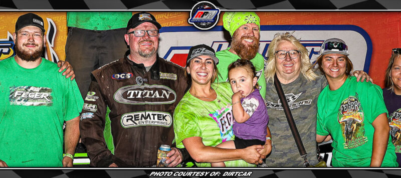 Jason Feger Wins Wild DIRTcar Summer Nationals’ Herald & Review 100 At ...