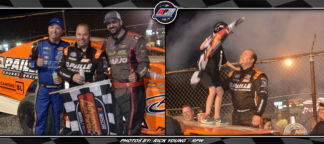 David Hebert Drives Really Fast To Win Friday Night’s Modified Main At ...