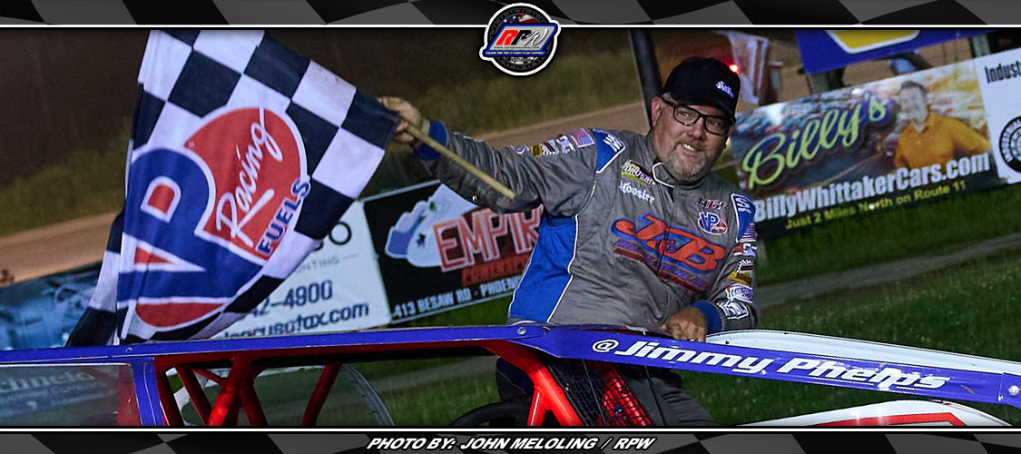 Point Leader Jimmy Phelps Scores Third Brewerton DIRTcar Modified Win ...