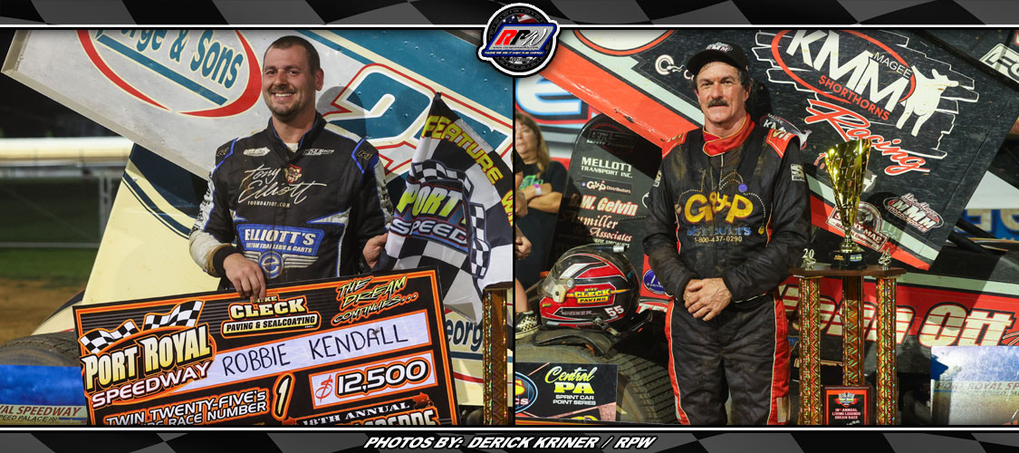 Robbie Kendall & Mike Wagner Pick Up Living Legends Dream Race Checks ...