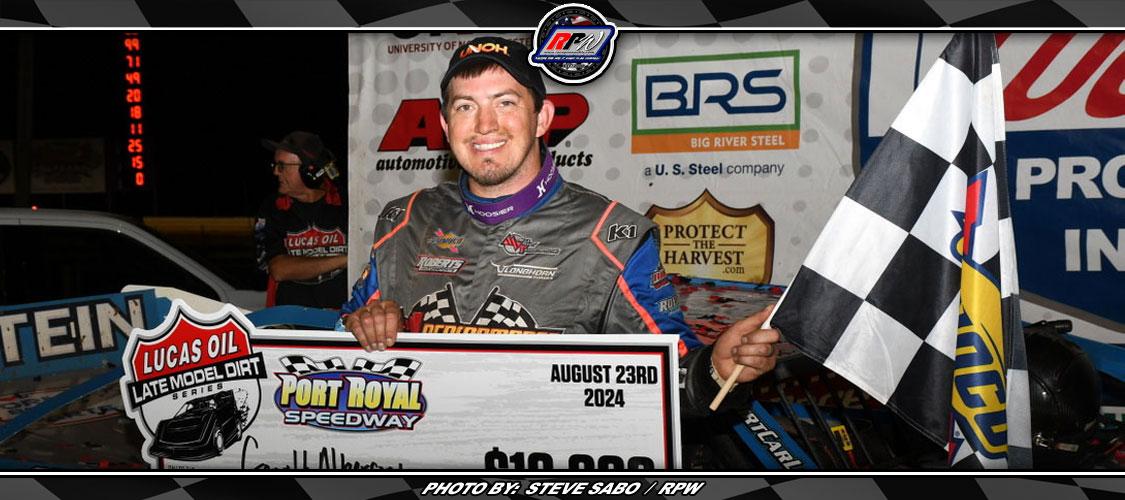 Garrett Alberson Earns First Career Lucas Oil Late Model Dirt Win In ...
