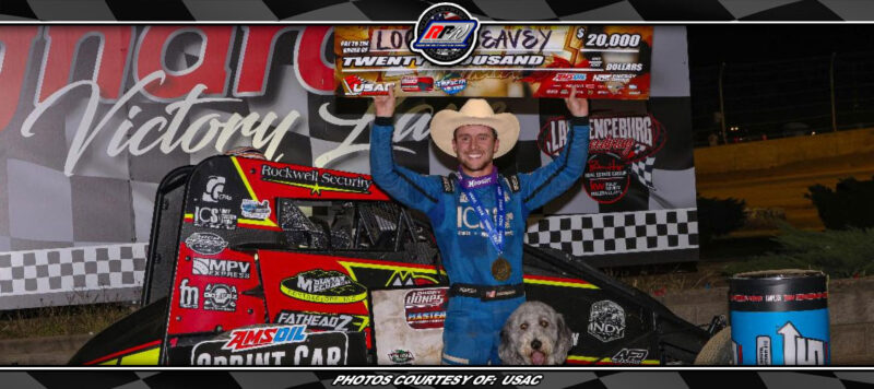Logan Seavey Ties Tom Bigelow With 14th USAC Sprint Win Of ’24; Takes ...