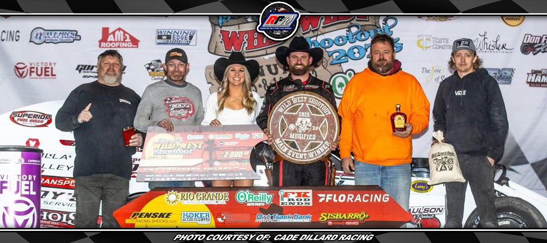 Cade Dillard Cruises In Wild West Shootout Opener At Vado Speedway Park ...