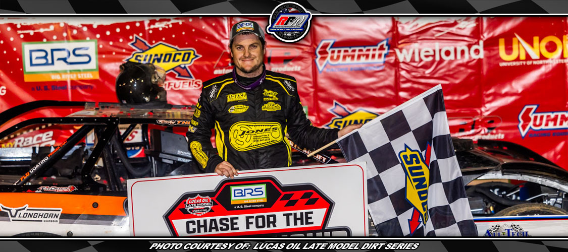 Last Lap Pass Of Moran Nets Ricky Thornton Jr. Lucas Oil Late Model ...