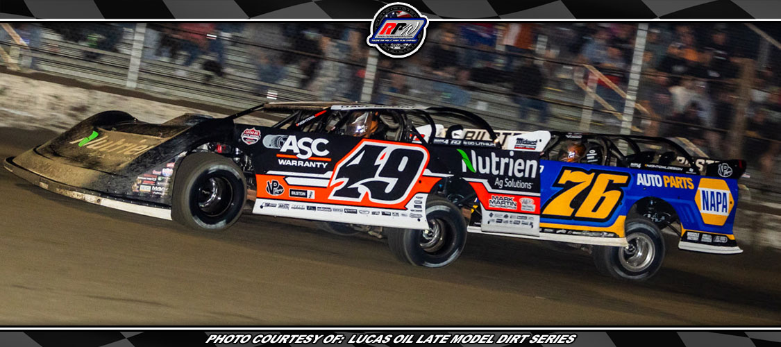 Jonathan Davenport Outduels Brandon Overton In Lucas Oil Late Model ...