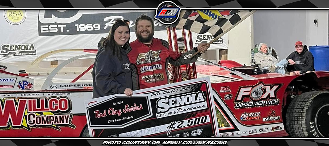 Kenny Collins Hits Paydirt In Red Clay 602 Late Model Feature Saturday ...