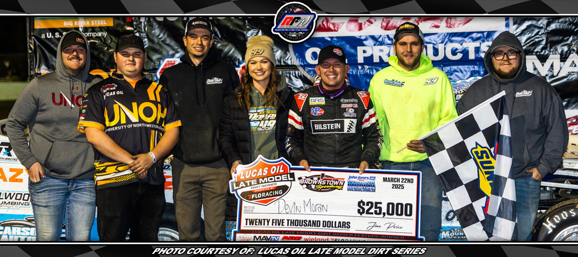 Moran Goes Back-To-Back In Lucas Oil Late Model Dirt Series Indiana ...