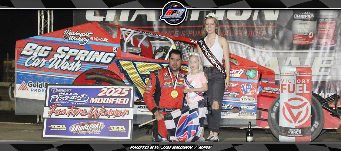Dominic Buffalino Wins Modified Main Event Saturday At Bridgeport ...