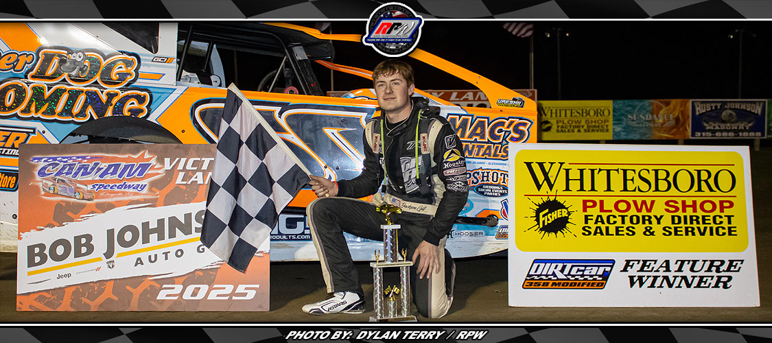 Jackson Gill Wins DIRTcar 358-Modified Feature Friday At Can-Am ...