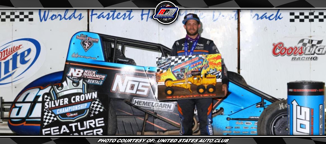 Justin Grant Smokes ‘Em To Win Fastest Ever USAC Silver Crown Race At ...