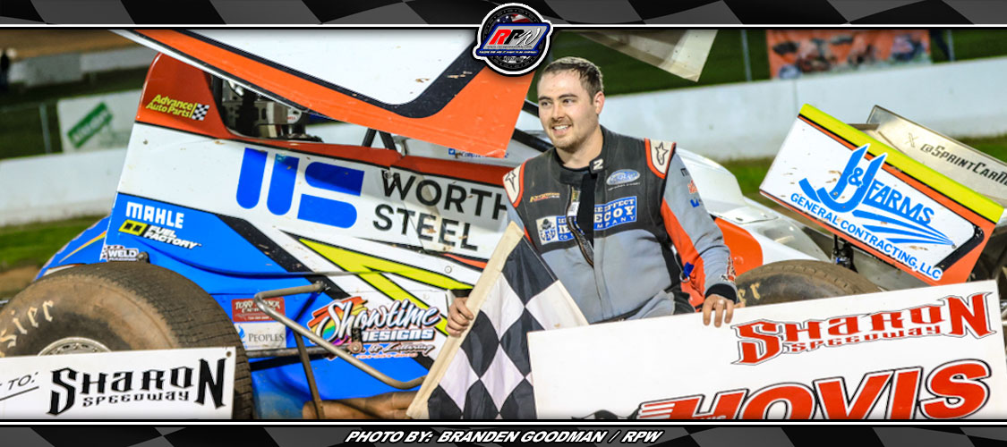 AJ Flick Captures First Sharon Speedway 410 Sprint Car Victory Since ...