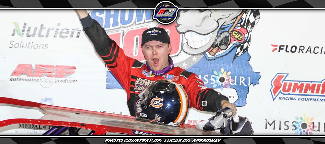 Pierce Pockets Lucas Oil Late Model Dirt Series’ Show-Me 100 Record ...