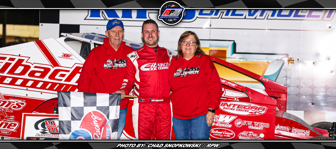 Late-Race Pass Helps Mat Williamson Top DIRTcar 358-Modified Field At ...