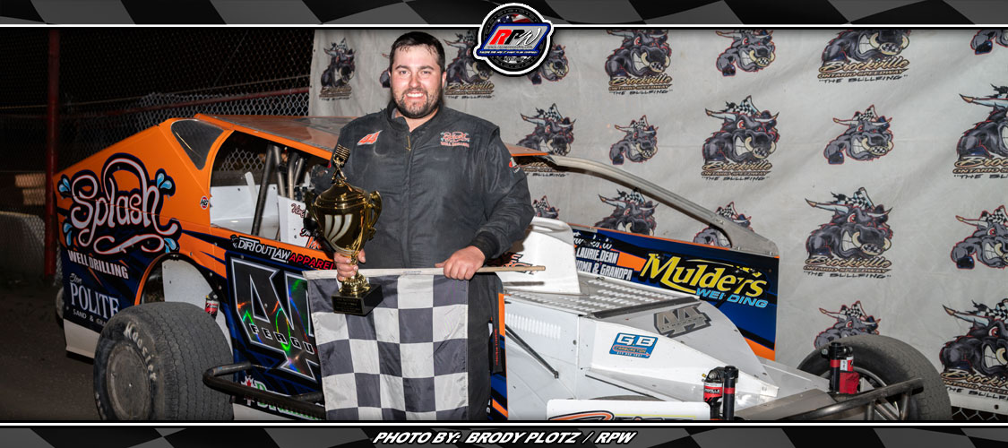 Johnathan Ferguson Takes DIRTcar 358-Modified Win At Brockville Ontario ...