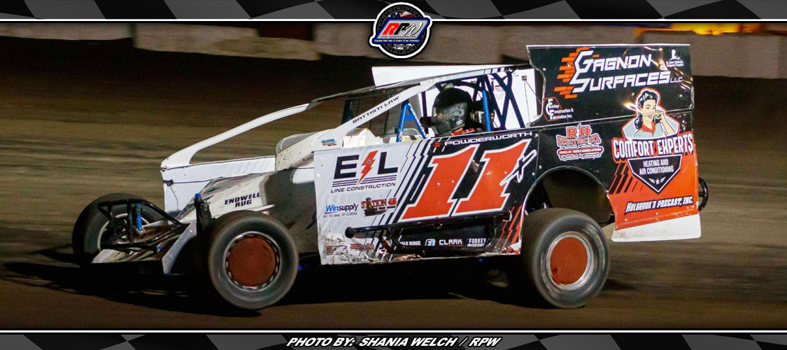 Eric Leet Hustles the High Side To Win Modified Feature At Thunder ...