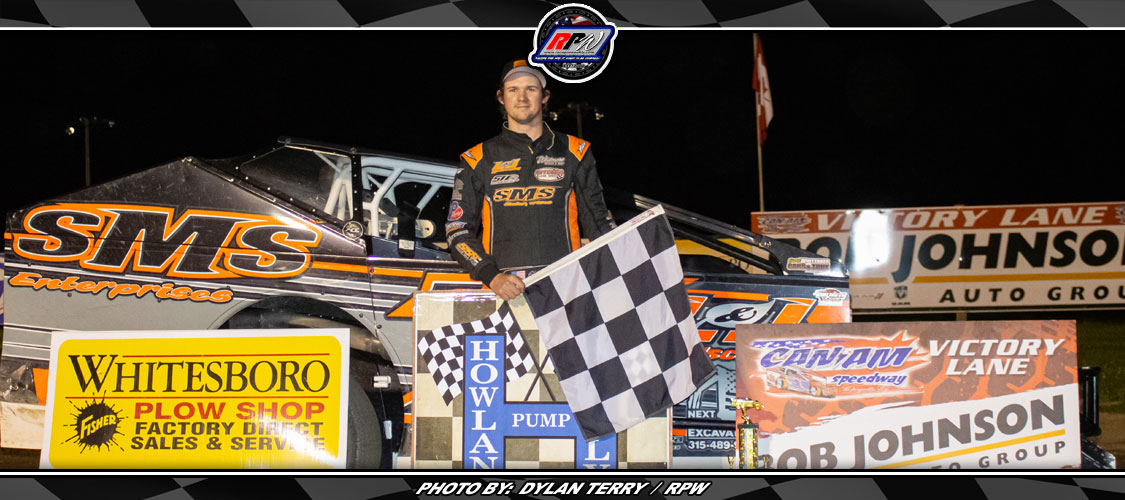 Shaun Shaw Grabs DIRTcar 358-Modified Checkers At Can-Am Speedway ...