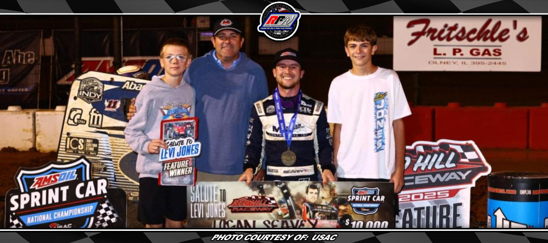 Logan Seavey Strikes Back; Wins USAC Sprint $10K At Red Hill’s Salute ...