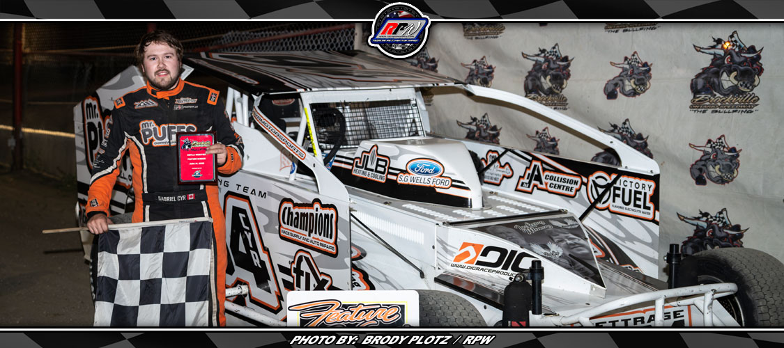 Gabriel Cyr Realizes A Dream; Scores First-Ever DIRTcar 358-Modified ...