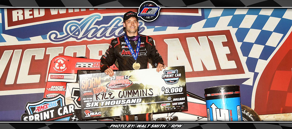 Kyle Cummins Shines In USAC Eastern Storm Stop At Big Diamond Speedway ...