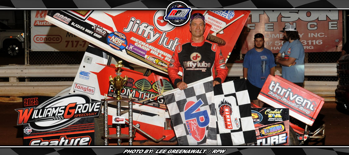 Chad Trout Gets First Williams Grove Speedway 410 Sprint Win Friday ...