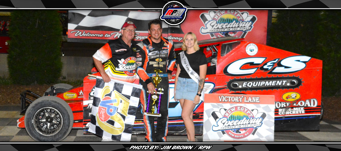 Danny Bouc Wins New Egypt Speedway’s Modified Feature Saturday Night ...