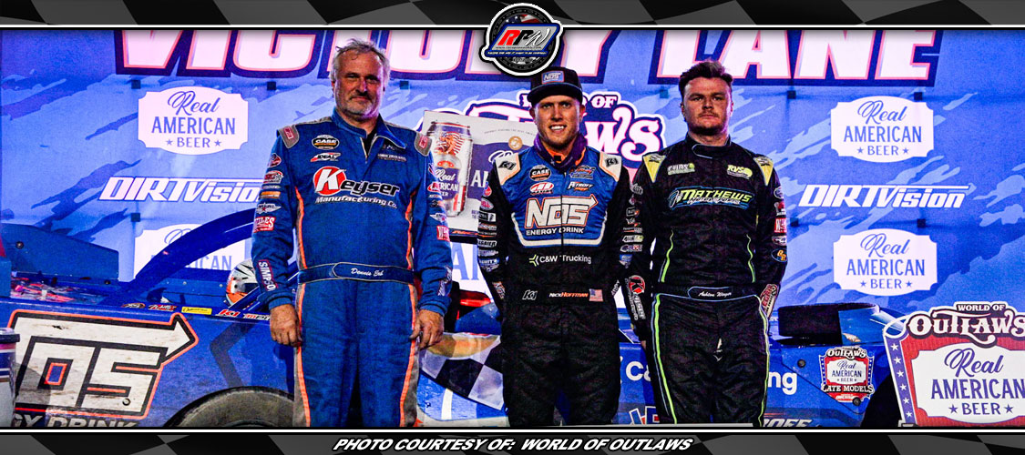 Nick Hoffman Wins WoO Late Model Barnburner In Grand Forks For First ...