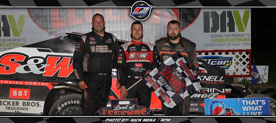 Mat Williamson Scores Another DIRTcar Big Block Modified Win At Land Of ...