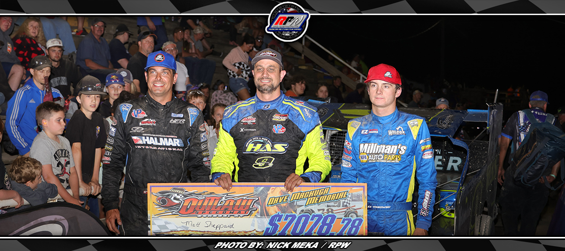 Matt Sheppard Visits Outlaw Speedway Victory Lane Once Again In Short ...